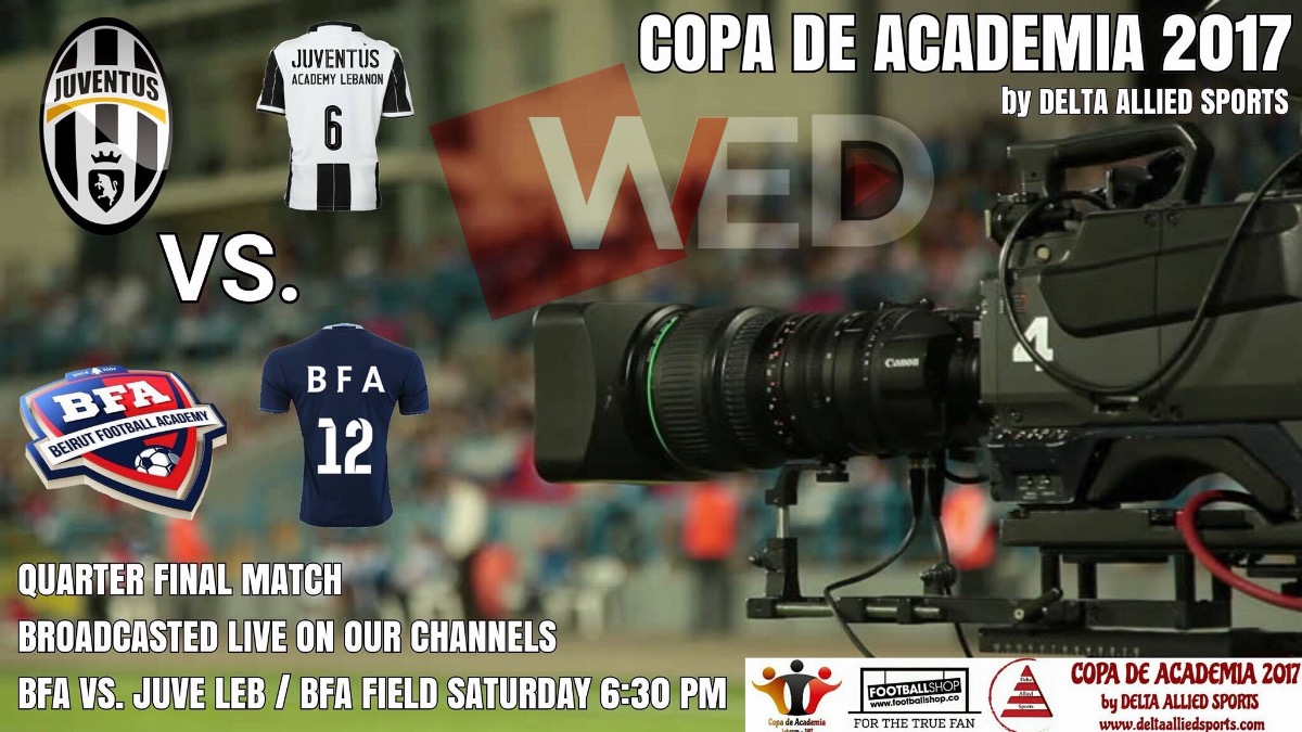 Juventus Lebanon VS BFA | Live Events | Web En Direct